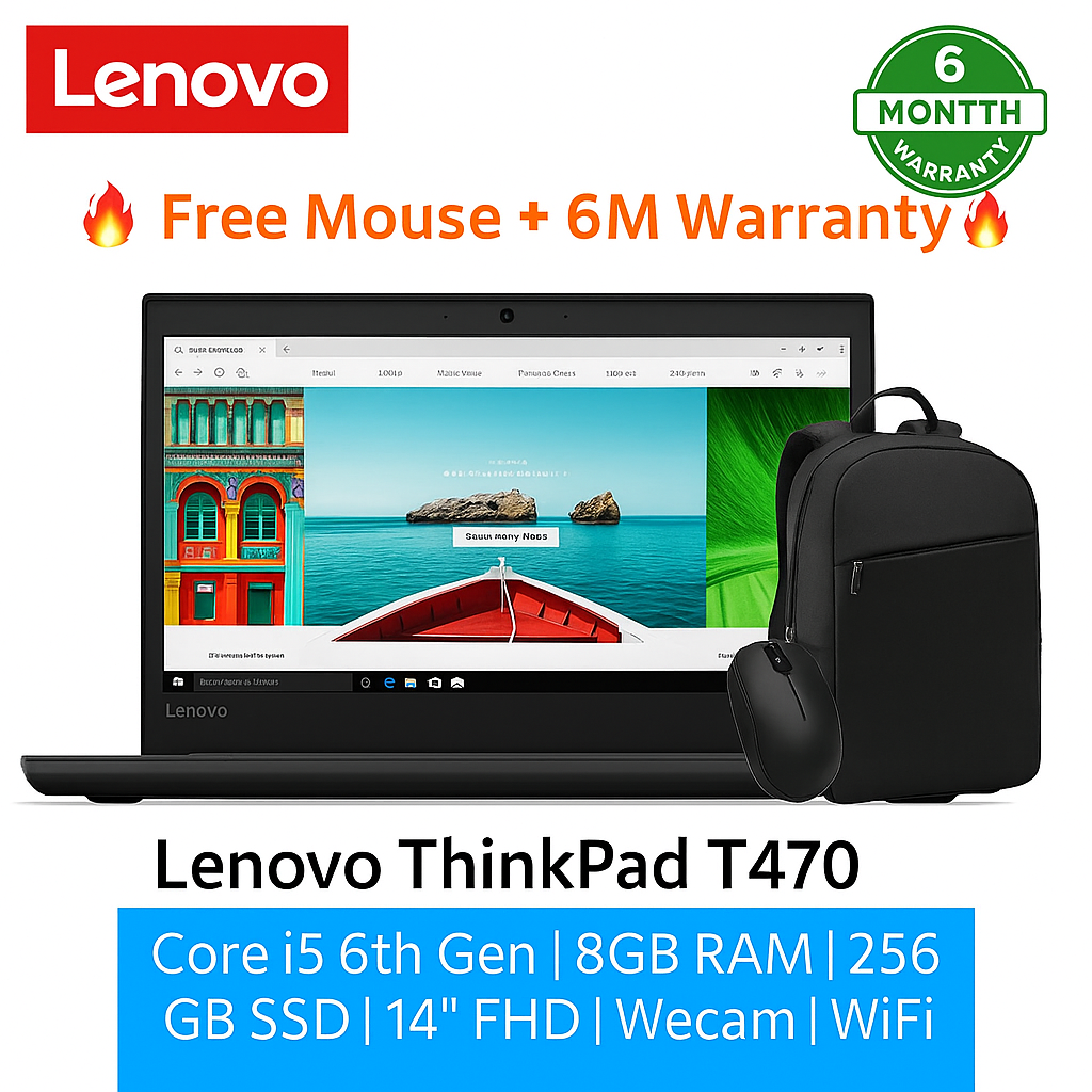 Best price for FREE MOUSE&BAG + 6 MONTH WARRANTY 🔥 Refurbished Lenovo ...