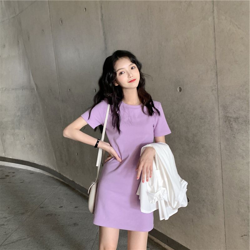 Best price for New 2025 Summer Korean Edition Medium length Dress for ...