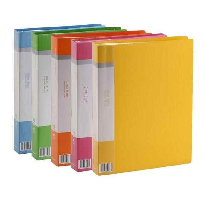 Best price for 60 pockets Display /Clear/ Portfolio Book Color-assorted ...