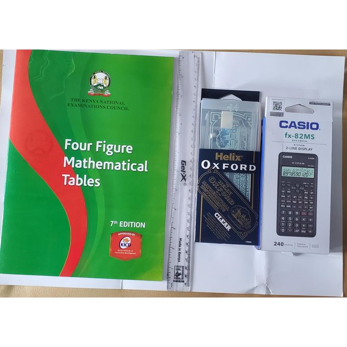 Best price for Casio General Mathematics log table, clear Set and ...