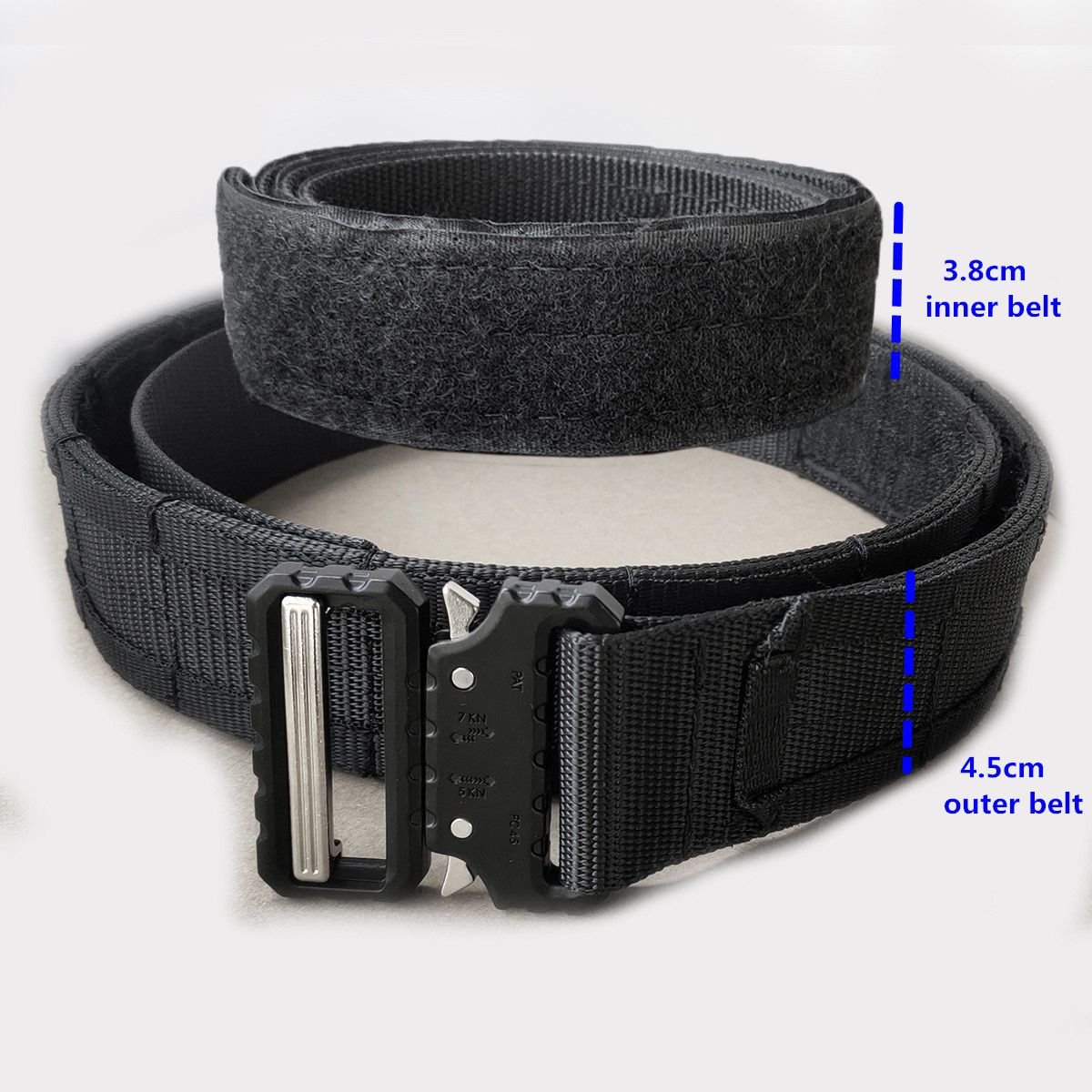 Best price for Men Nylon Tactical Belt Quick Release Metal Buckle Molle ...
