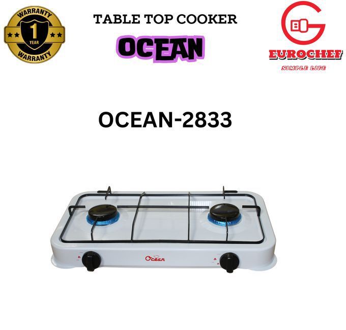 Best price for Ocean 2833 Deluxe Ocean Double (2) /Two Burner Stainless ...