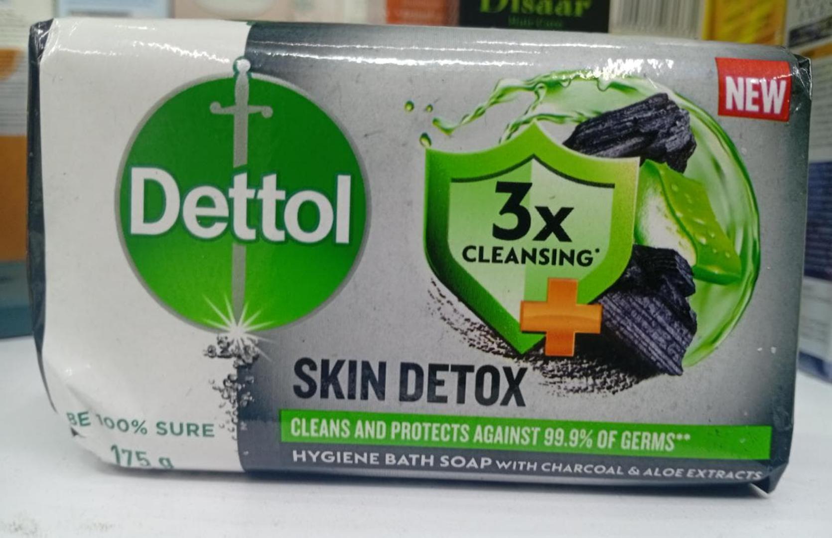 Best price for Charcoal Detox Dettol Soap is an antibacterial cleansing ...