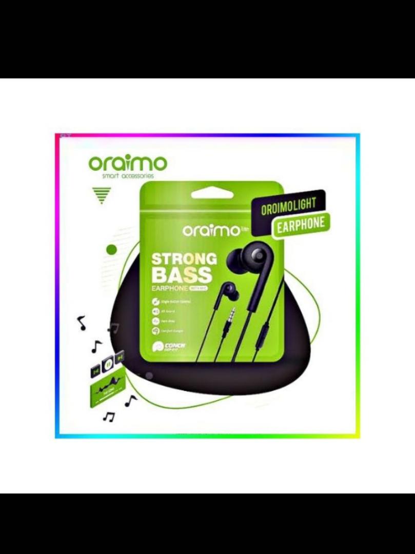 Best price for Superior Deep Bass Oraimo Wired earphones.clear calls ...