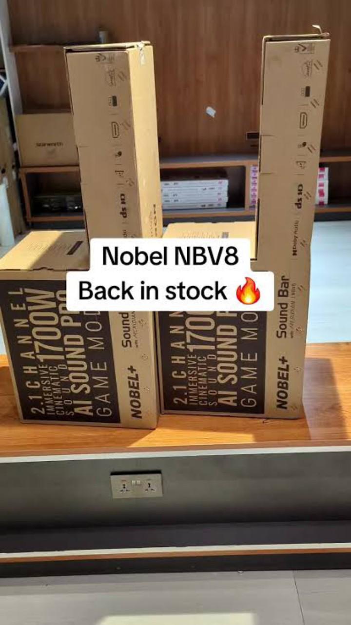 Best price for Nobel Plus Soundbar NBV8 2.1ch 1700W PMPO Surround Sound ...