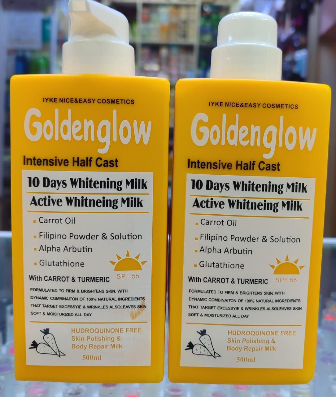 Best price for golden glow Intensive Half Cast 10 Days Brightening Milk ...