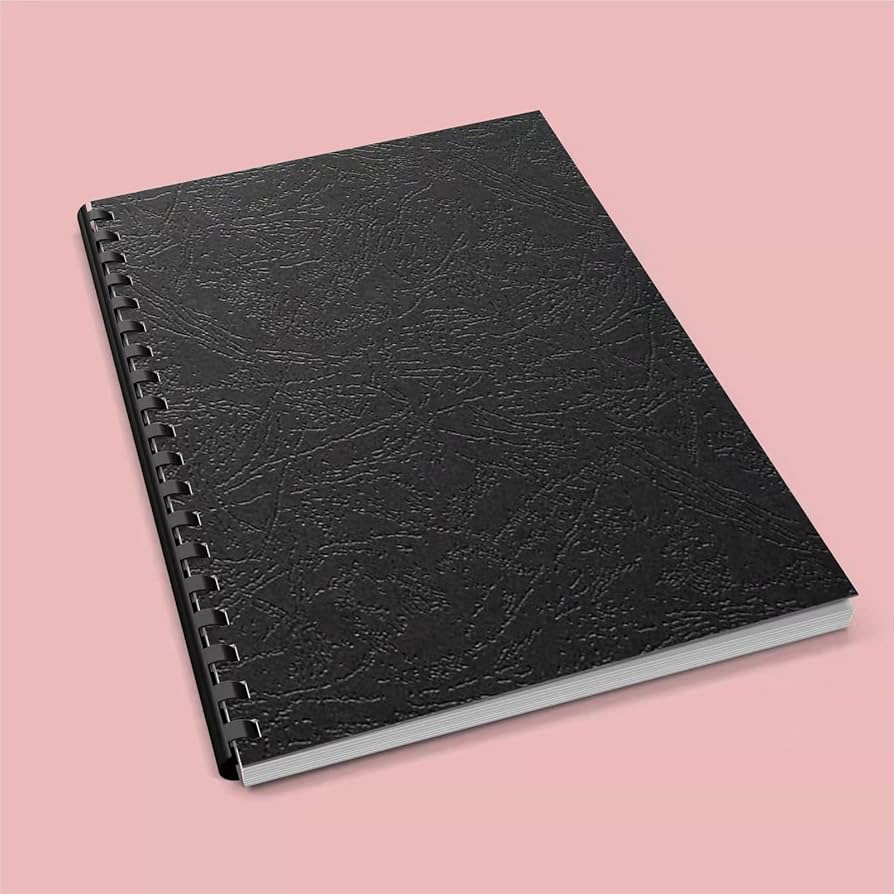 Best price for A4 Black Binding Cover - Embossed paper 100 Sheets ...