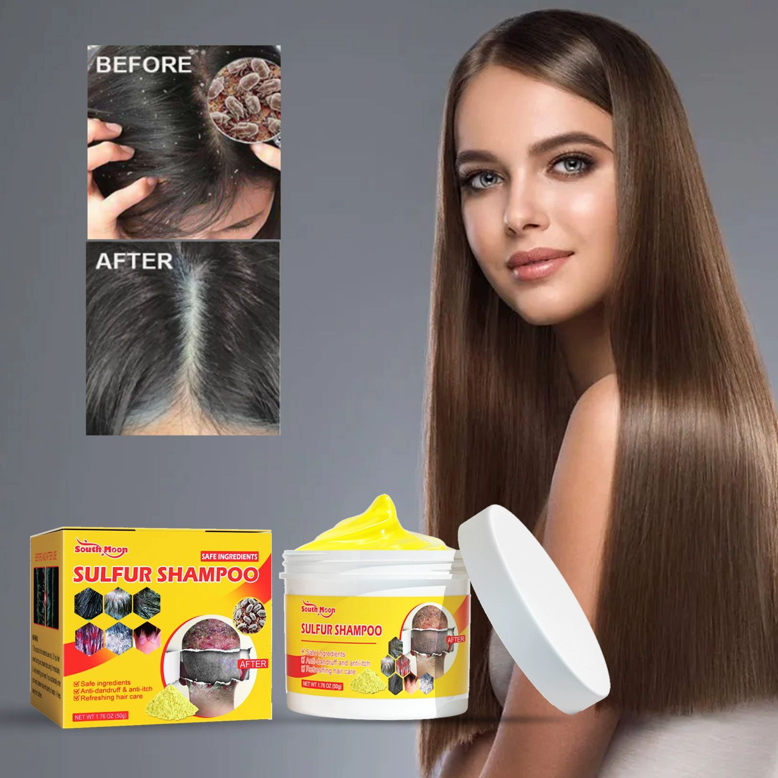Best price for Sulfur Shampoo & Body Wash – Helps Soothe Dandruff ...