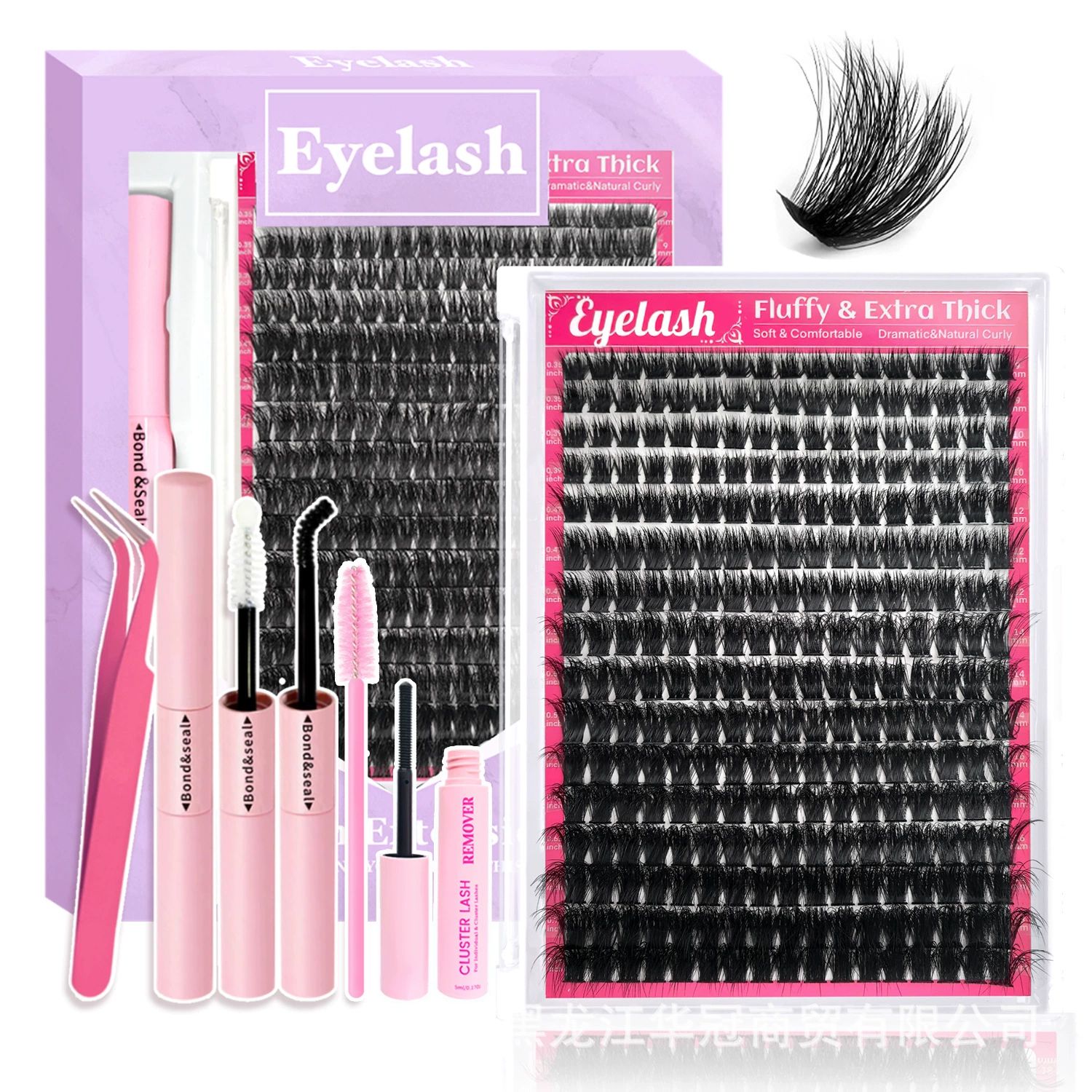 Best price for Lash Clusters Kit 100D Fluff Cluster Eyelash Extensions ...