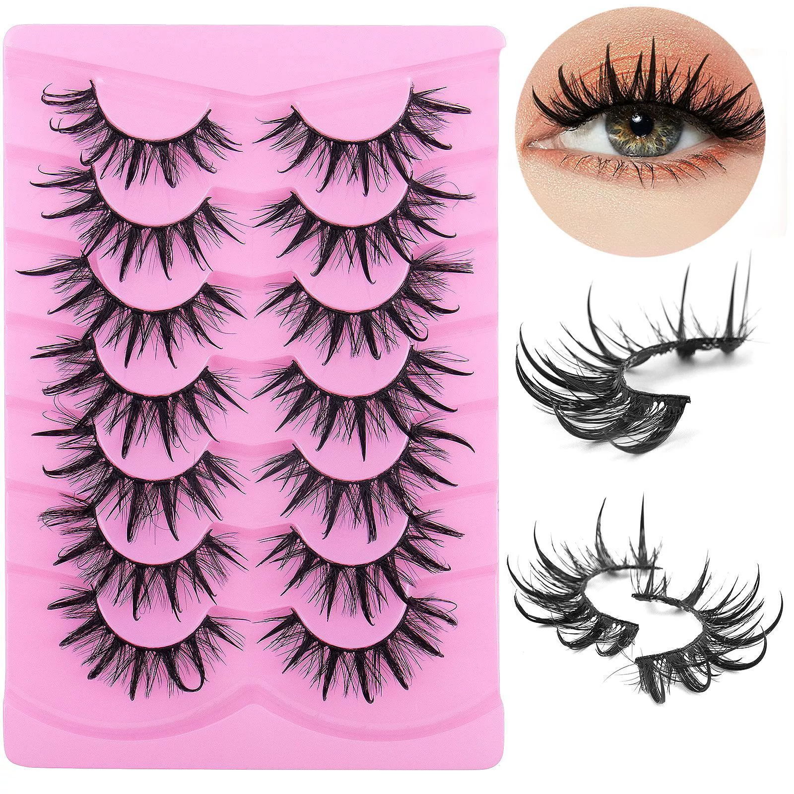 Best price for Manga Lashes Wet Look Thai Style Anime False Eyelashes ...