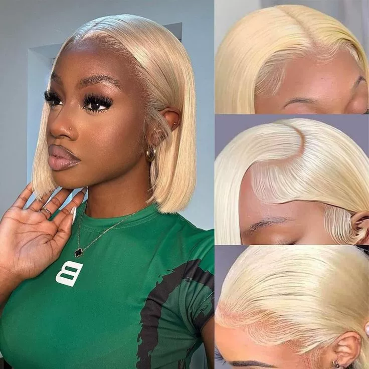 Best price for Bob Wig Human Hair Pre Plucked with Baby Hair 180 ...