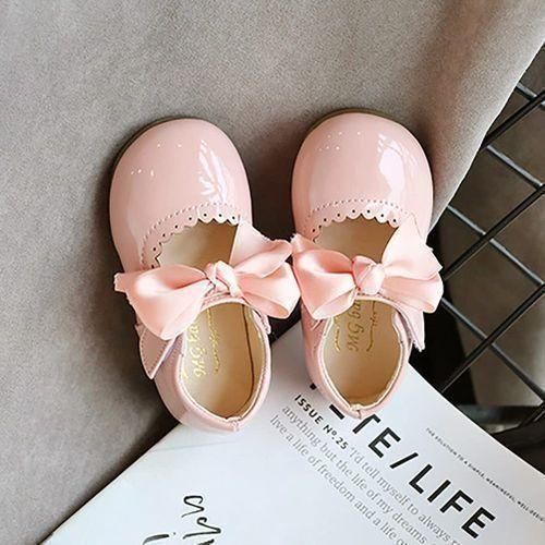 Best price for Girls Shoes Cute Bow Patent Leather Princess Shoes Kids ...