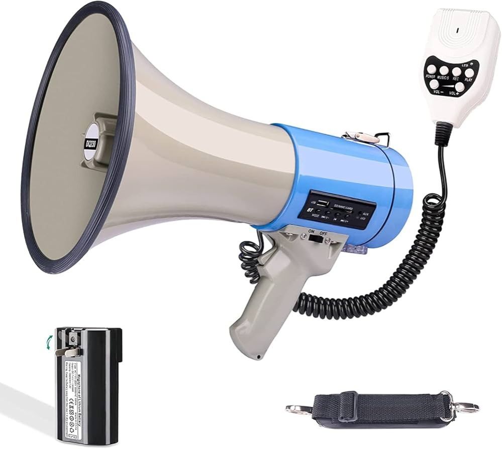 Best price for Powerful Promax 50W Power Megaphone Color-as picture ...