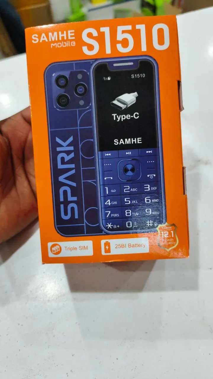 Best price for SAMHE S1510 TYPE C ,Triple SIM Feature Phone 1.77 ...