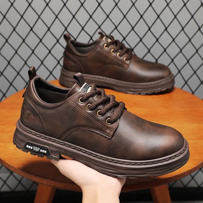 Best price for 2025 Men's British Style Leather Shoes – Smart Casual ...