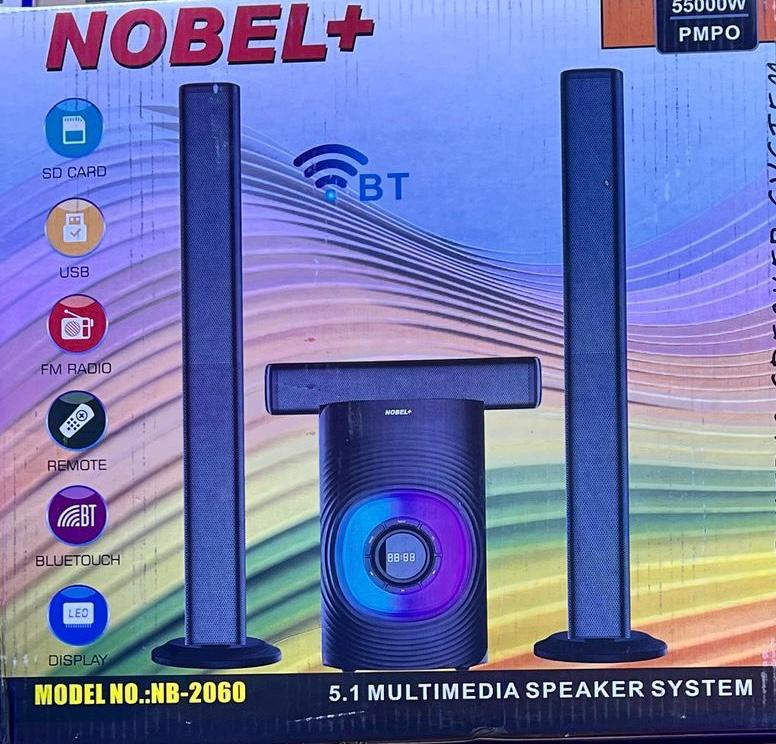 Best price for Nobel+ NB-2060 5.1 Channel Configuration 55000W PMPO ...