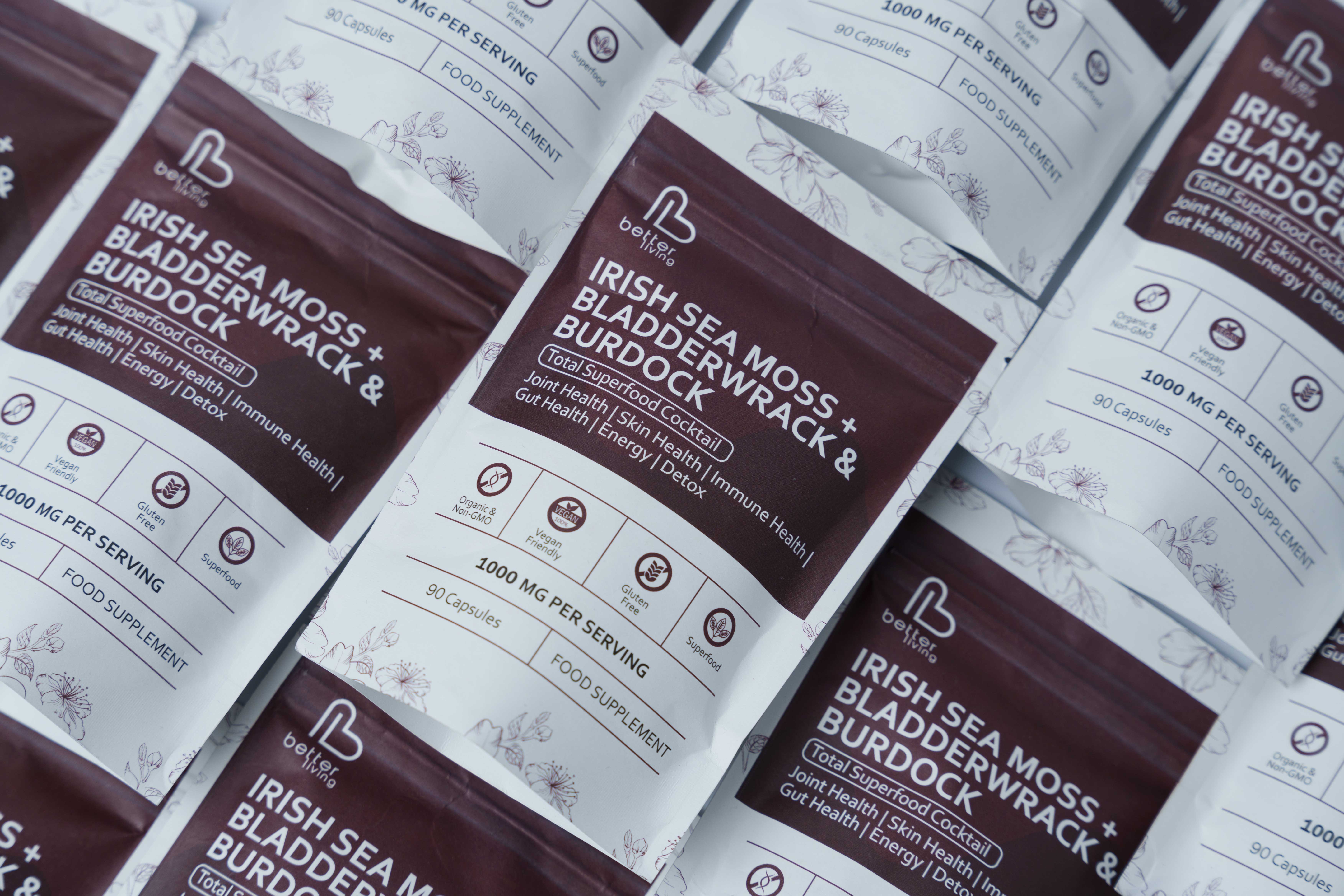 Best price for Irish Sea Moss & Burdock Root & Bladderwrack Color-Brown ...