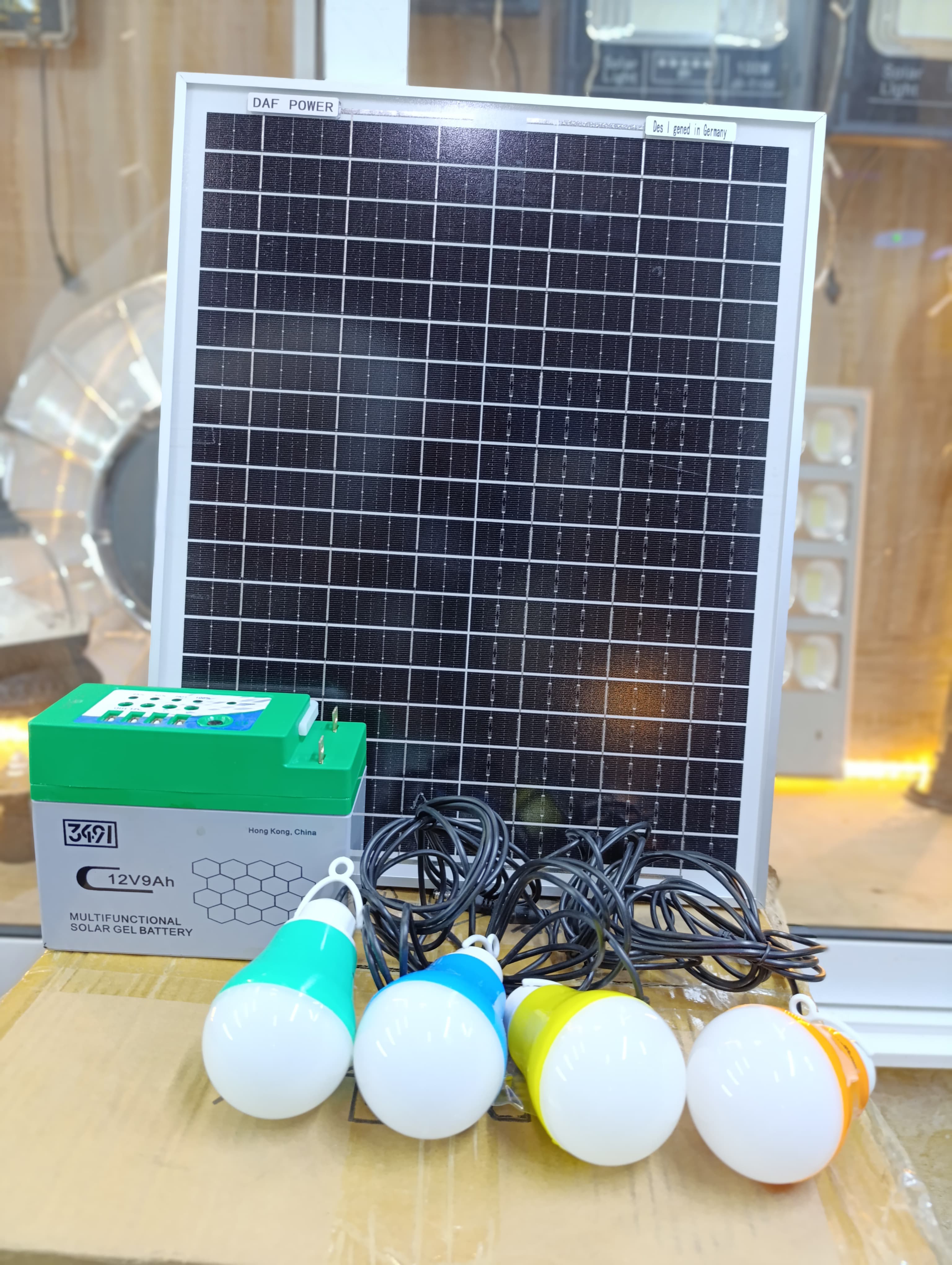 Best price for 🥢NEW ARRIVAL 🥢🔥Offgrid Solar Lighting System with 4 ...
