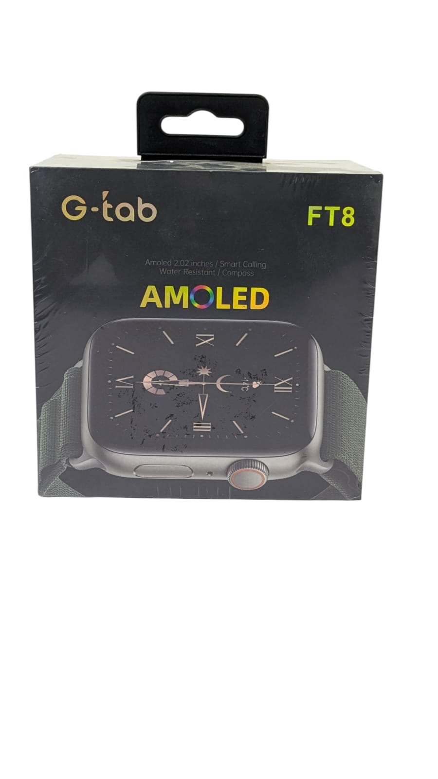 Best price for G-Tab FT8 AMOLED watch Color-Gold 1001519810