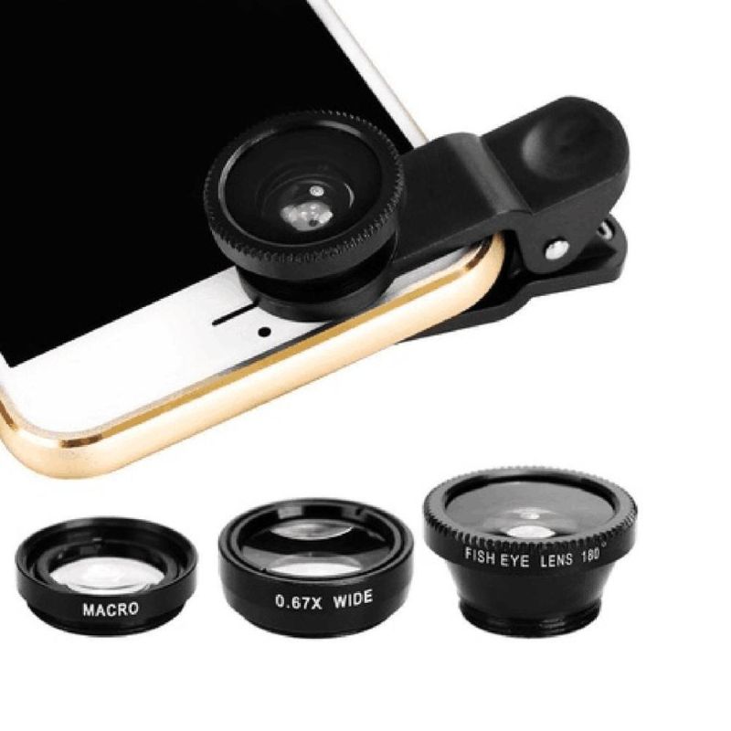 Best price for 3-in-1 Wide Angle Macro Fisheye Lens with Clip Phone ...
