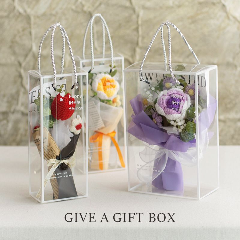 Best price for Handmade Knitted Flower Gift Completed Crochet Flower ...