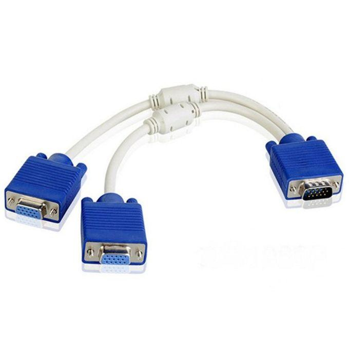Best price for Original VGA Double Splitter Y-Cable Adapter 1080P Full ...