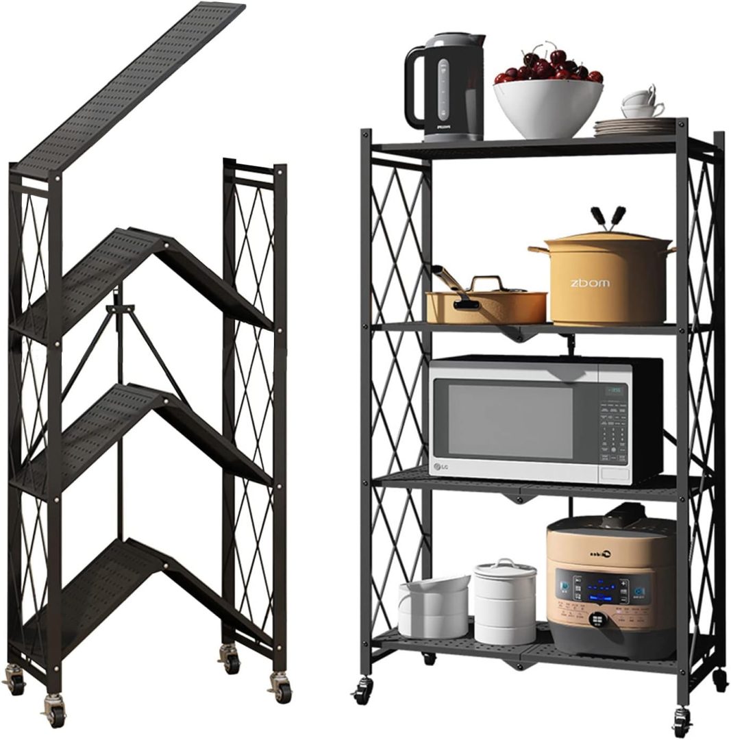 Best price for Hot Selling 5 Tier Rotating Multi-layer Folding Kitchen ...