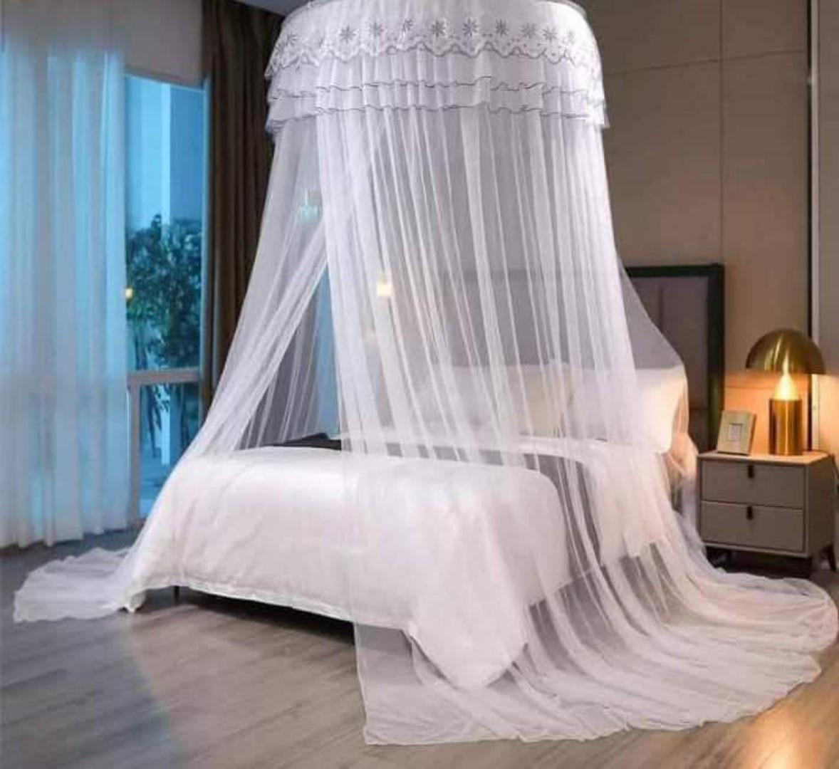 Best price for White 6*6 Elegant Round Mosquito Net Soft, Durable ...