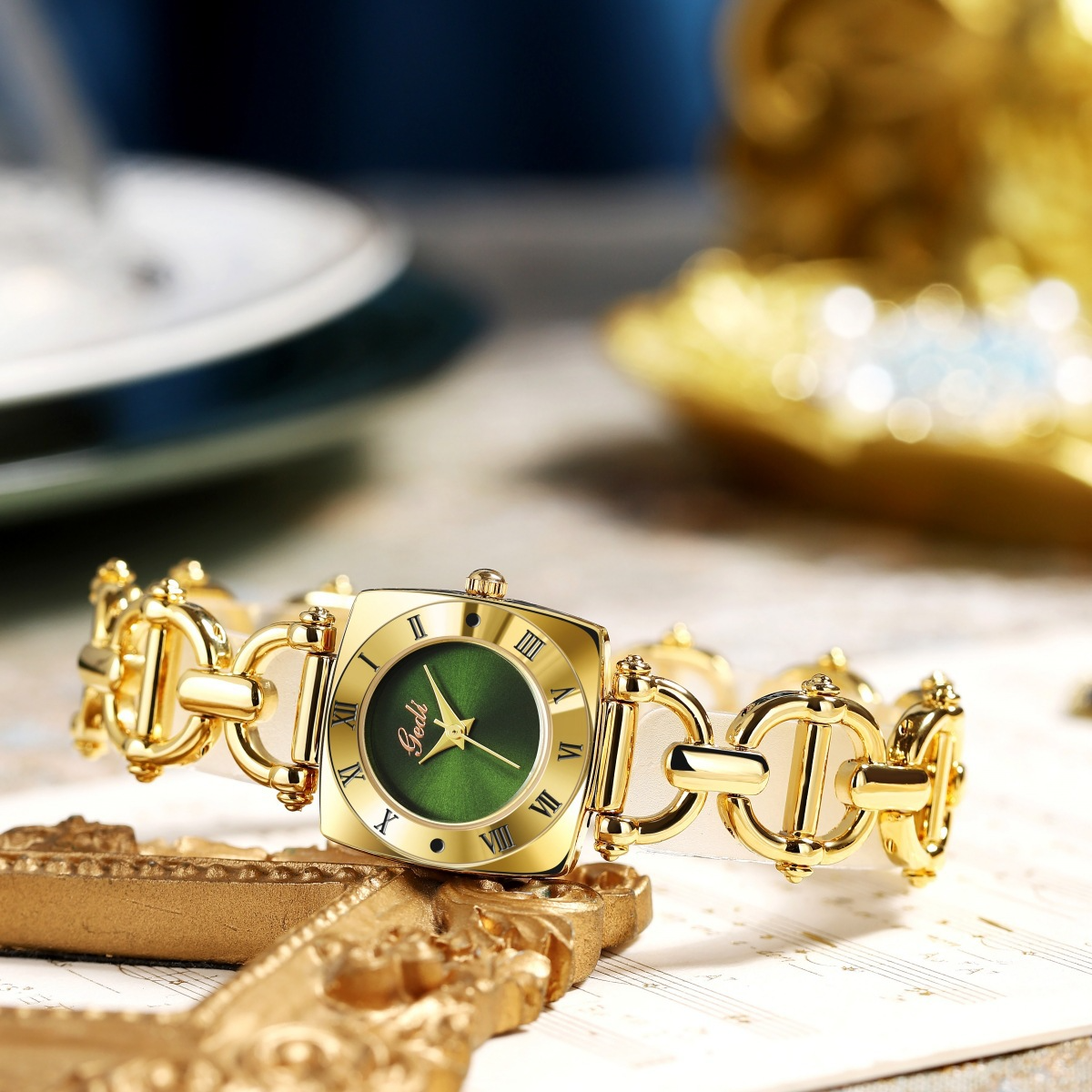 Best price for Cottage GEDI niche alloy medieval watch light luxury ...