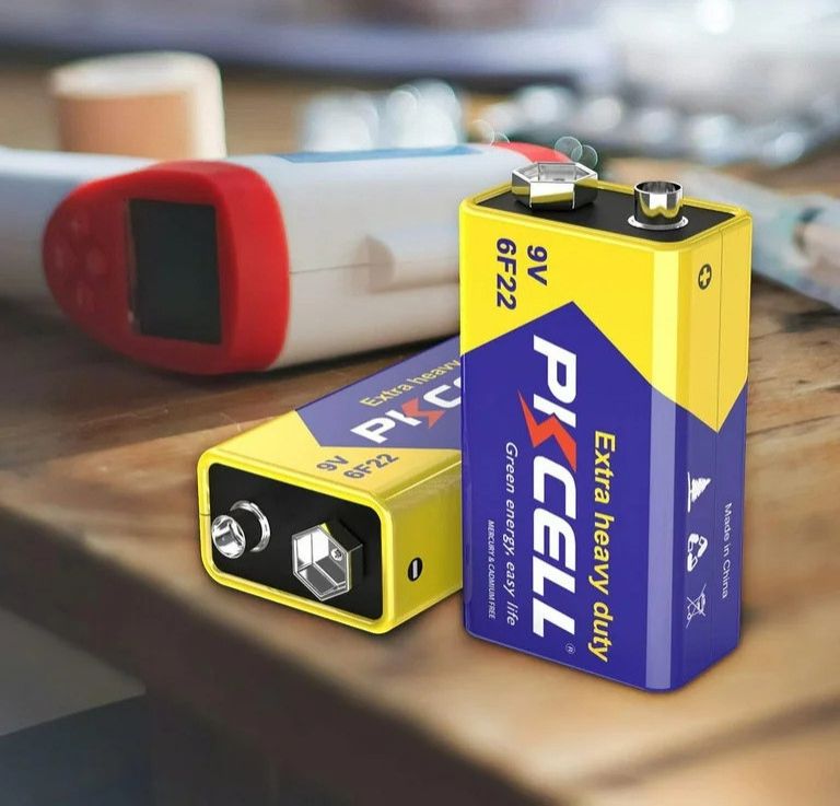 Best price for PK Cell 9V 6F22 Long Life Extra Heavy Duty Battery Color ...