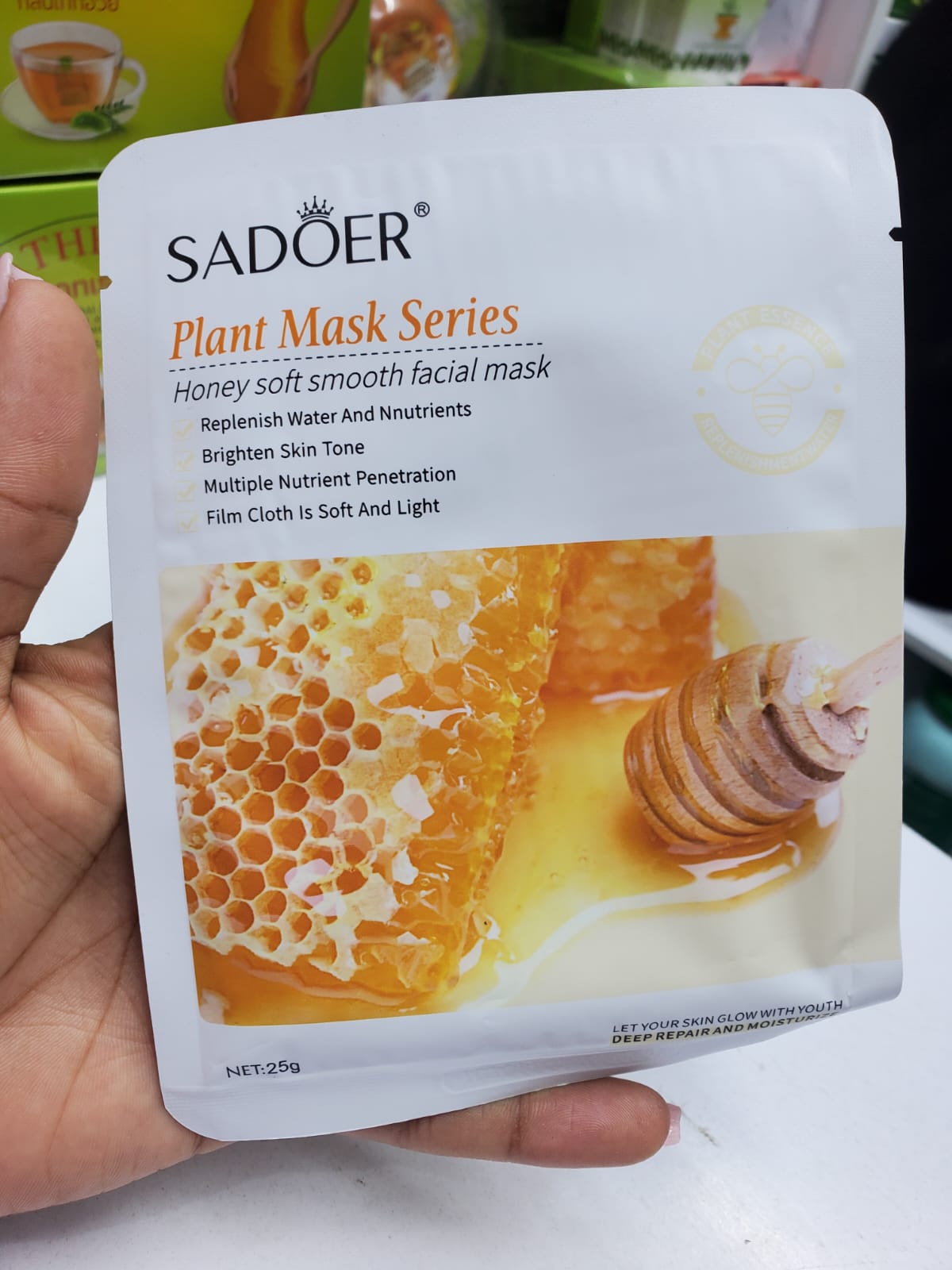 Best price for SADOER Plant Mask Series – Honey Soft Smooth Mask ...