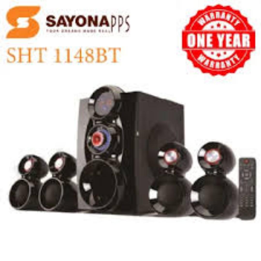 Best price for Sayona SHT-1148BT 4.1CH Subwoofer 16000W PMPO Woofers ...