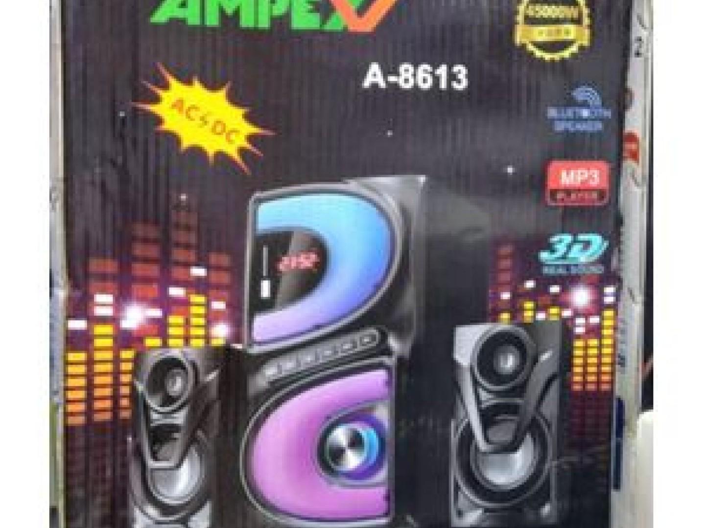 Best price for Ampex 2.1 A-8613 Subwoofer With Bluetooth/USB/SD/FM ...