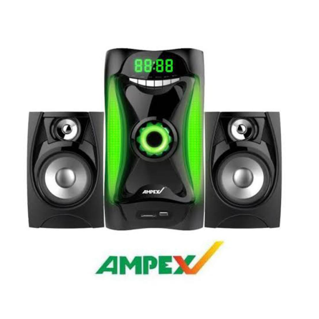 Best price for Ampex 2.1 A-8610 Subwoofer With Bluetooth/USB/SD/FM ...