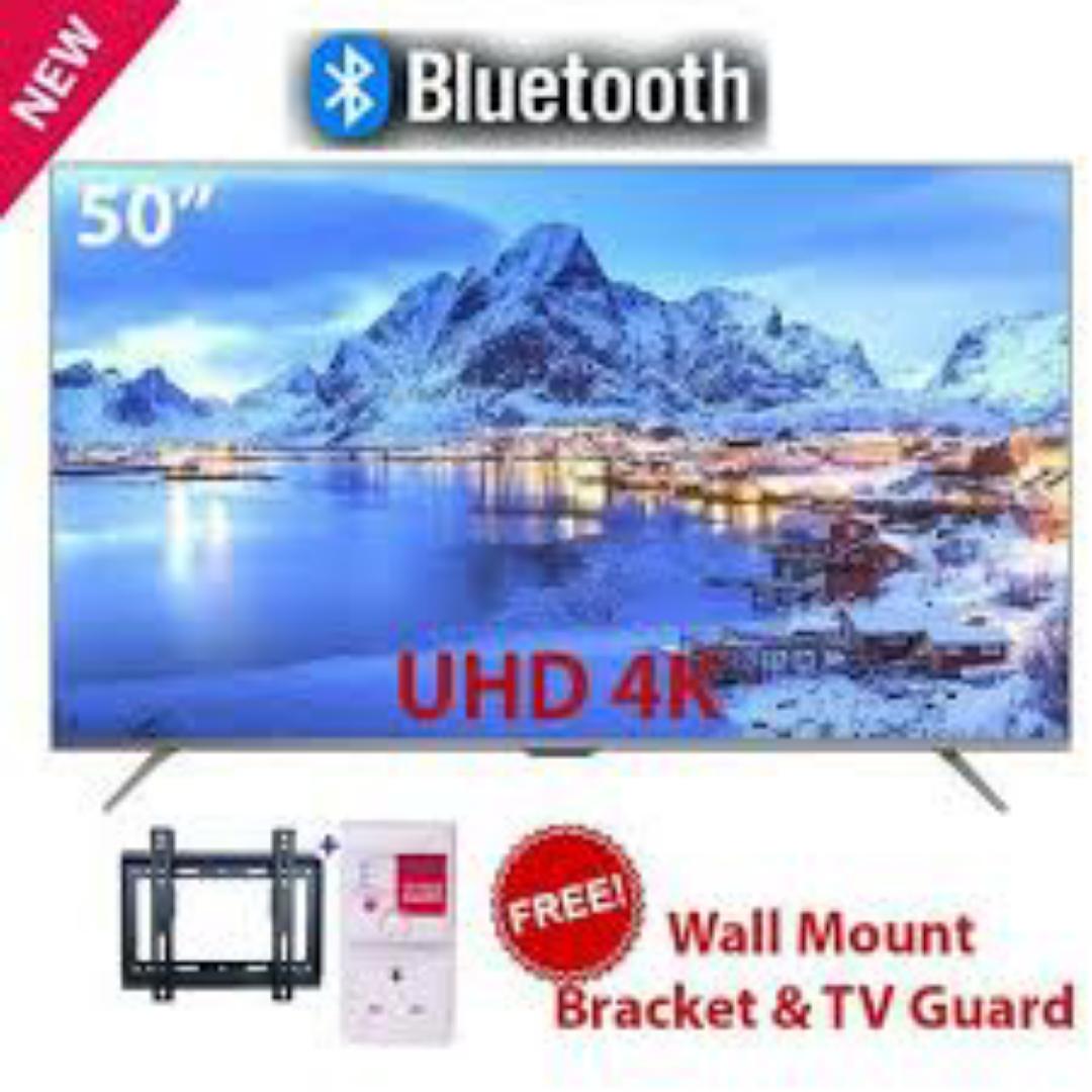 Best price for GLAZE 50" INCHES 4K FHD SMART ANDROID FRAMELESS TV-USB ...