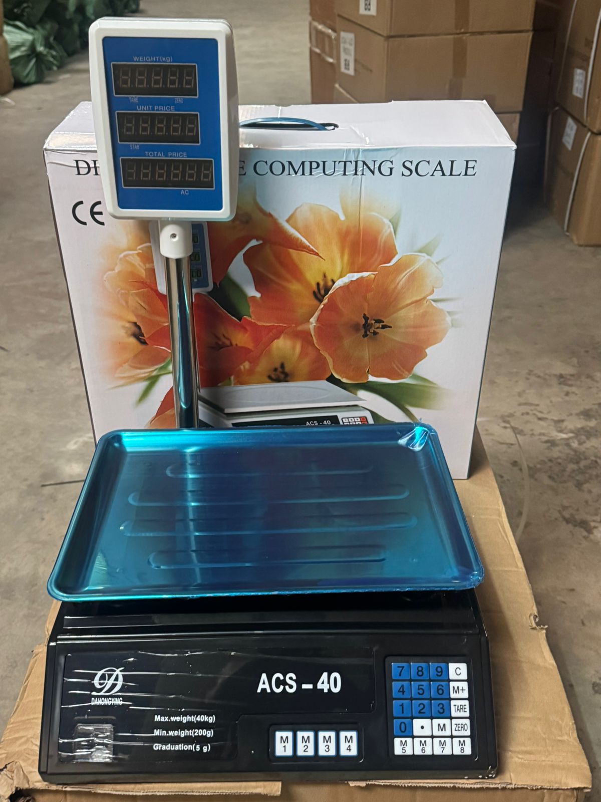 Best price for ACS-40 40KG DIGITAL PRICE COMPUTING WEIGHING SCALE WITH ...