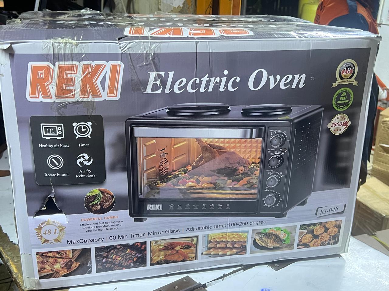 Best price for REKI 48L Electric Oven with Rotisserie & Dual Hot Plates ...