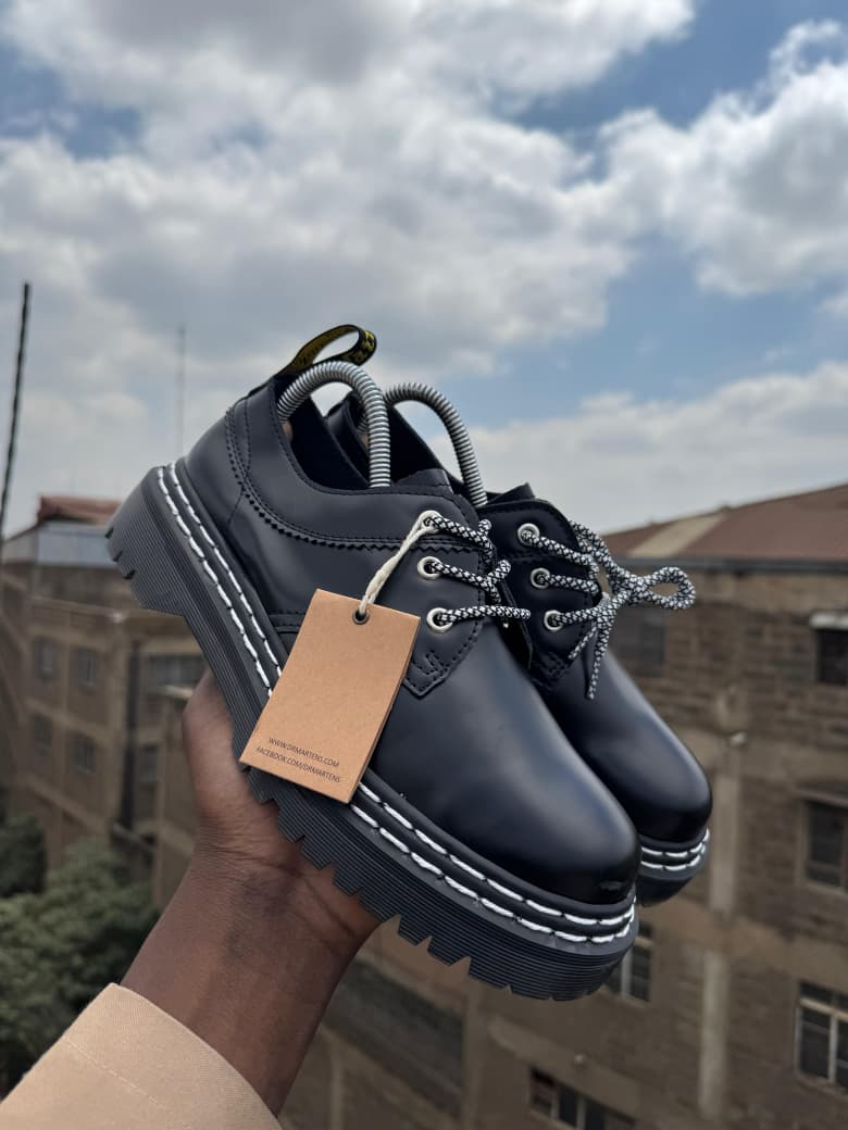 Best price for DOCS Black Leather Casual Shoes – Premium Durable ...