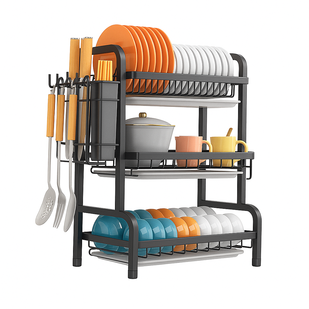 Best price for Durable | Strong | Heavy Duty 3 Tier Dish Rack With ...