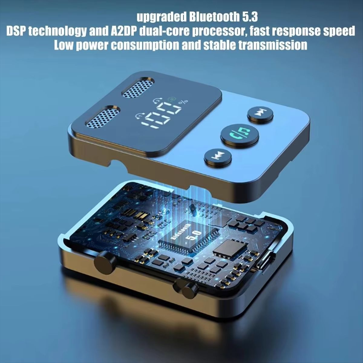 Best price for AB01 Bluetooth 5.3 Transmitter Receiver Aux Adapter ...