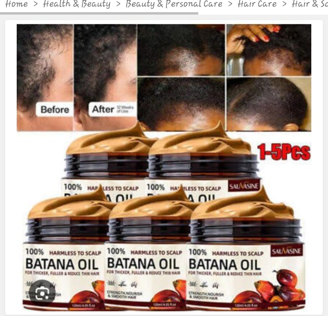 Best price for 4PCS--100% Pure Organic Hair Mask Batana Oil Hair Growth ...