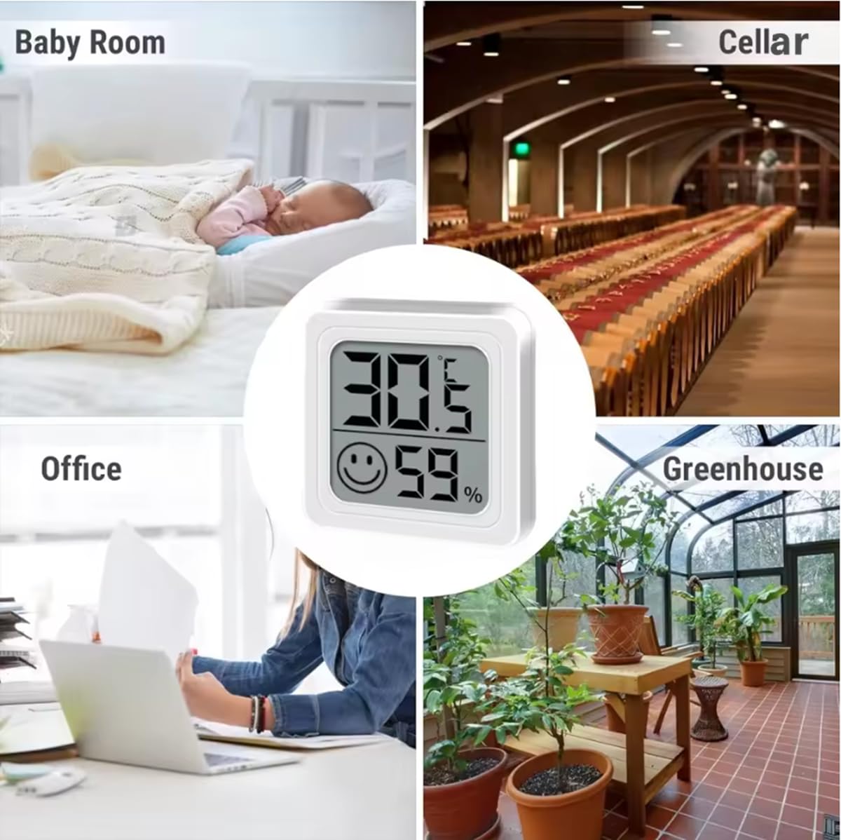 Best price for Digital Hygrometer Indoor Thermometer,Home Essentials ...