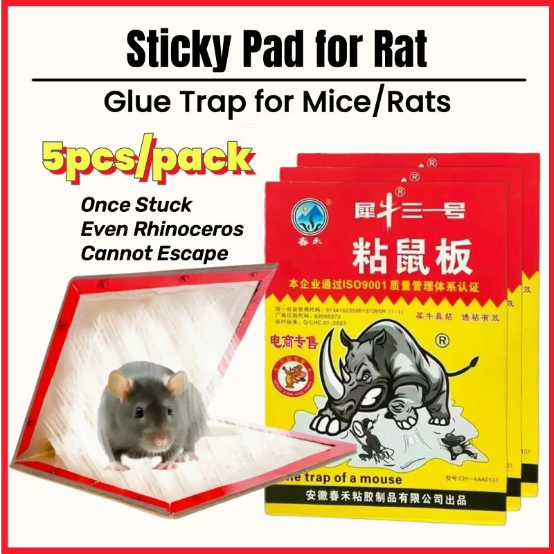 Best price for 5pcs Sticky Pad for Rat Glue Trap for Mice Mouse Glue ...
