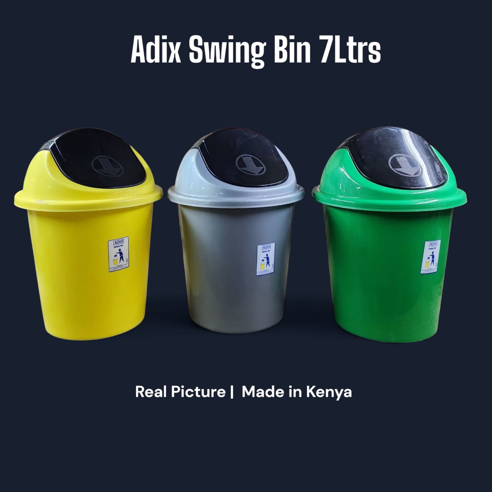 Best price for Adix Pedal Dust Bin 10Ltrs Plain📍Step up your waste ...