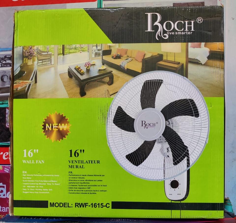 Best price for 16-Inch Wall Fan (RWF-1615-C) – Silent High-Velocity ...