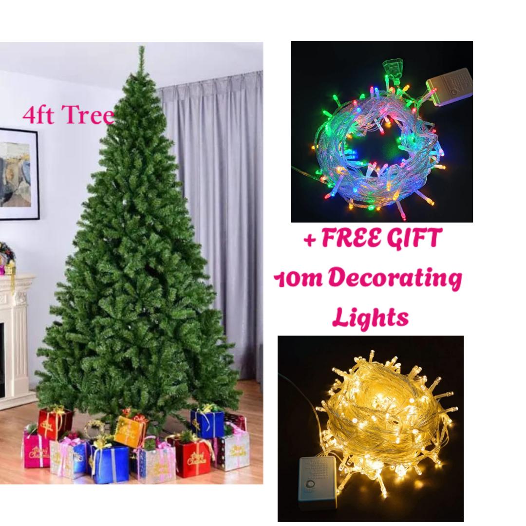 Best price for 4ft Artificial Christmas Tree 🎄+ FREE GIFT 🎁( 10m ...