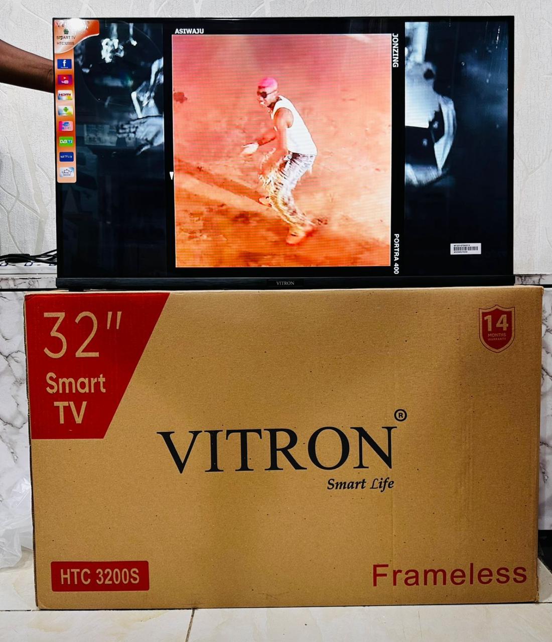Best price for Vitron 32 Inch Frameless Smart Android TV 📺 | HD | Wi-Fi ...