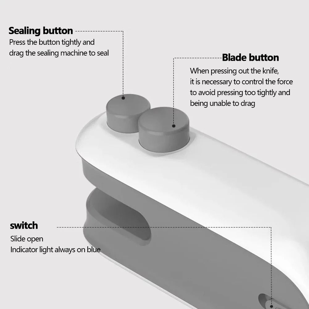 Best price for 2 In 1 Sealer Cutter Multifunctional Mini Bag Sealer ...