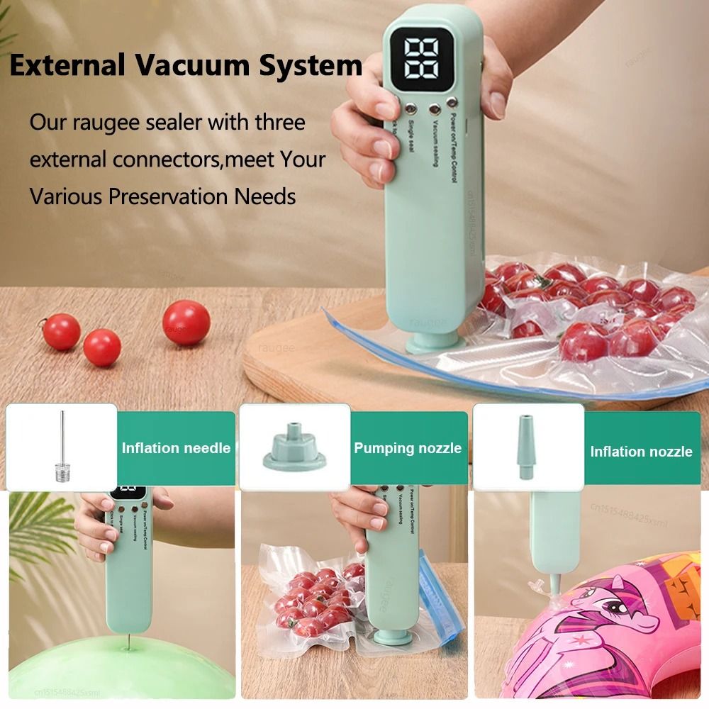 Best price for Vacuum Sealer Portable Mini Food Sealer USB Rechargeable ...