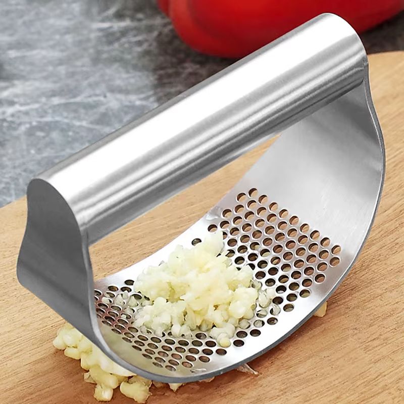 Best price for Stainless Steel Garlic Press Squeezer Manual Garlic ...